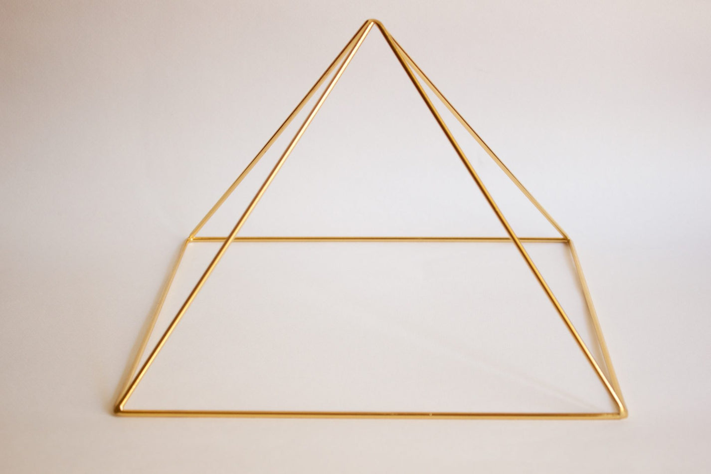 Gold 24K Meditation Pyramid – HEALING ENERGY TOOLS